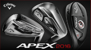 Callaway launch new Apex CF16 Pro 16 Irons and Apex Hybrid